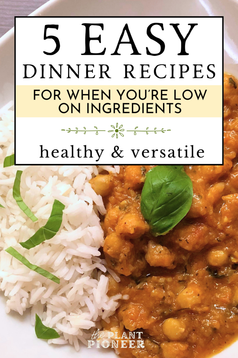 My Top 5 Favourite Dinner Recipes You Can Make With an Empty Fridge ...